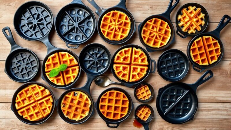 15 Best Cast Iron Waffle Pans for Perfectly Crispy Waffles Every Time ...