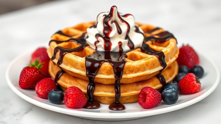 Using Waffles for Desserts - The Waffle Affair