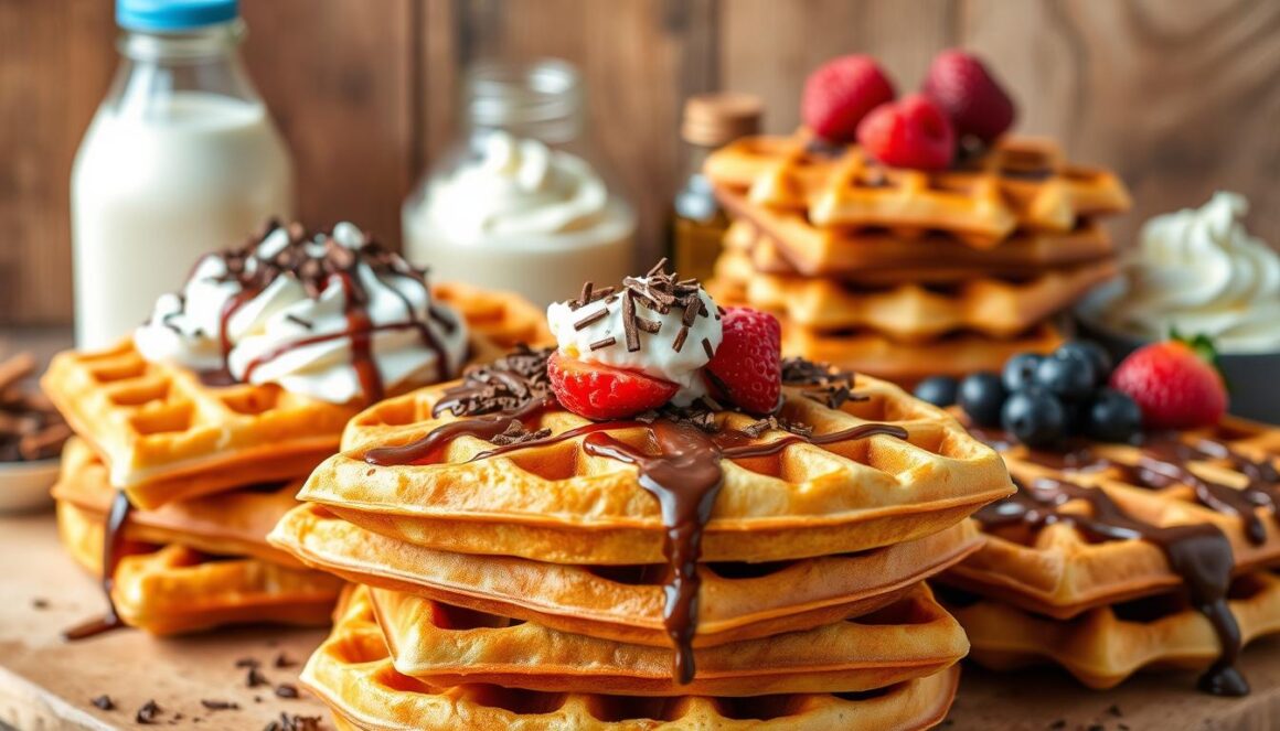 Specialty Waffles and Ingredients: Unique Flavors