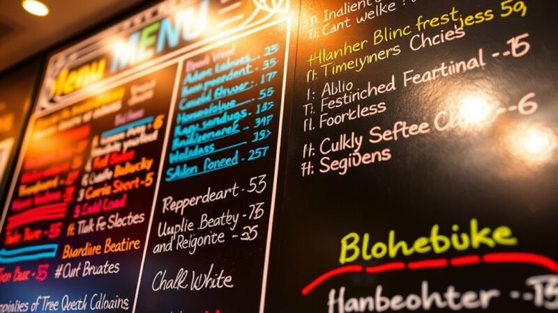 15 Best Chalk Markers for Menu Boards That Will Make Your Signage Shine - The Waffle Affair