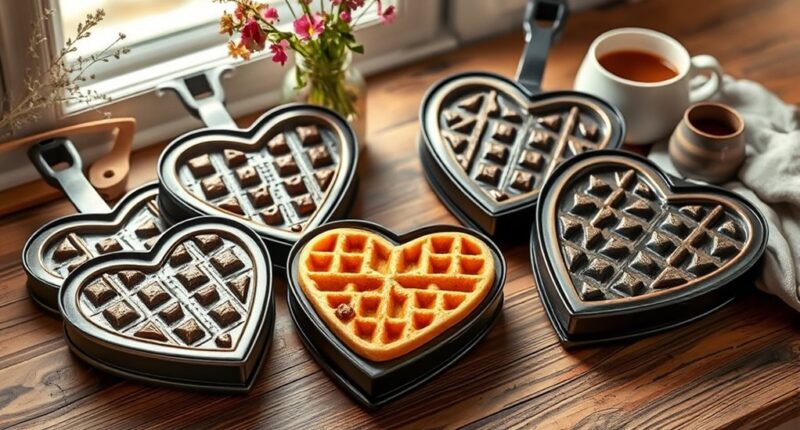 15 Best Cast Iron Waffle Pans for Perfectly Crispy Waffles Every Time ...