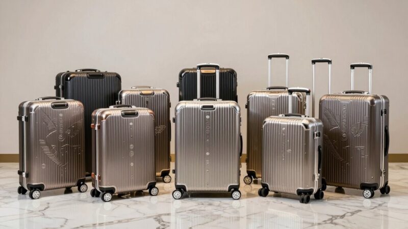 9 Best Designer Luggage Sets for 2026 Travel Style - The Waffle Affair