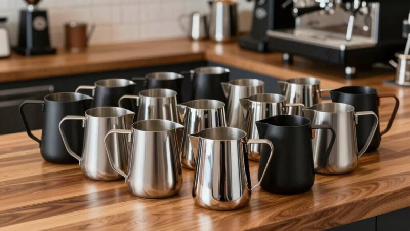 15 Best Milk Steaming Pitchers for 2026 Baristas - The Waffle Affair
